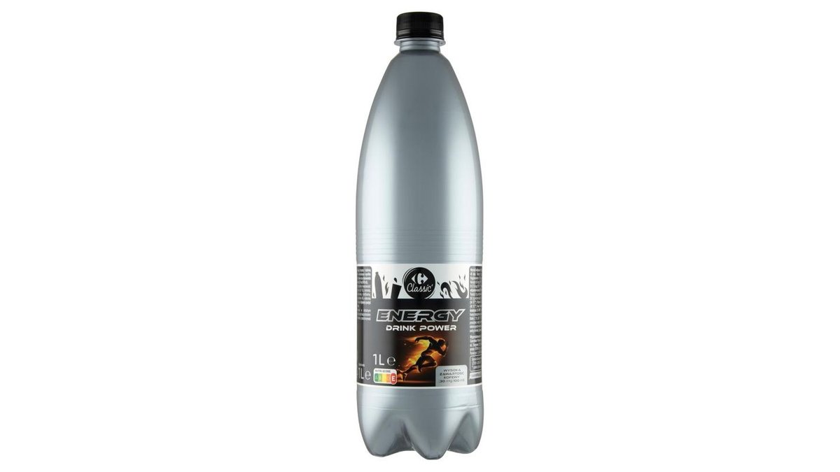 Carrefour Classic Energy Drink Power Napój energetyzujący gazowany 1 l ...