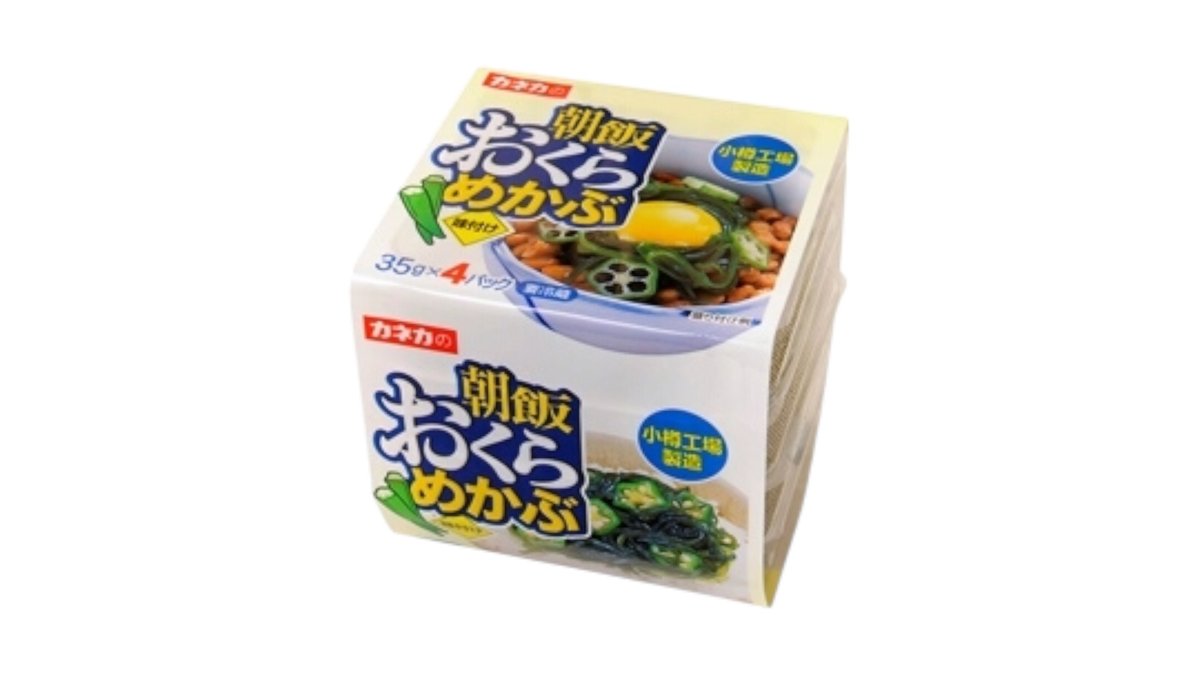 カネカ 朝飯おくらめかぶ 35g×4パック | イオン登別店 | Wolt