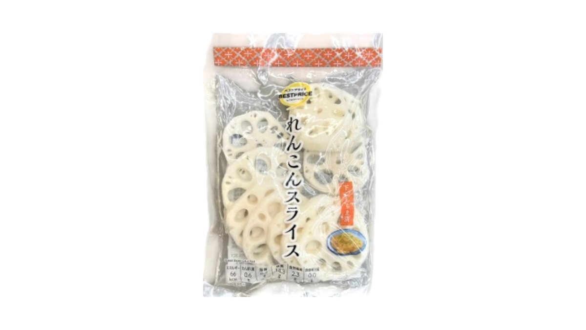 れんこんスライス 水煮 1袋 トップバリュ ベストプライス Top Valu Best Price | イオン室蘭店 | Wolt