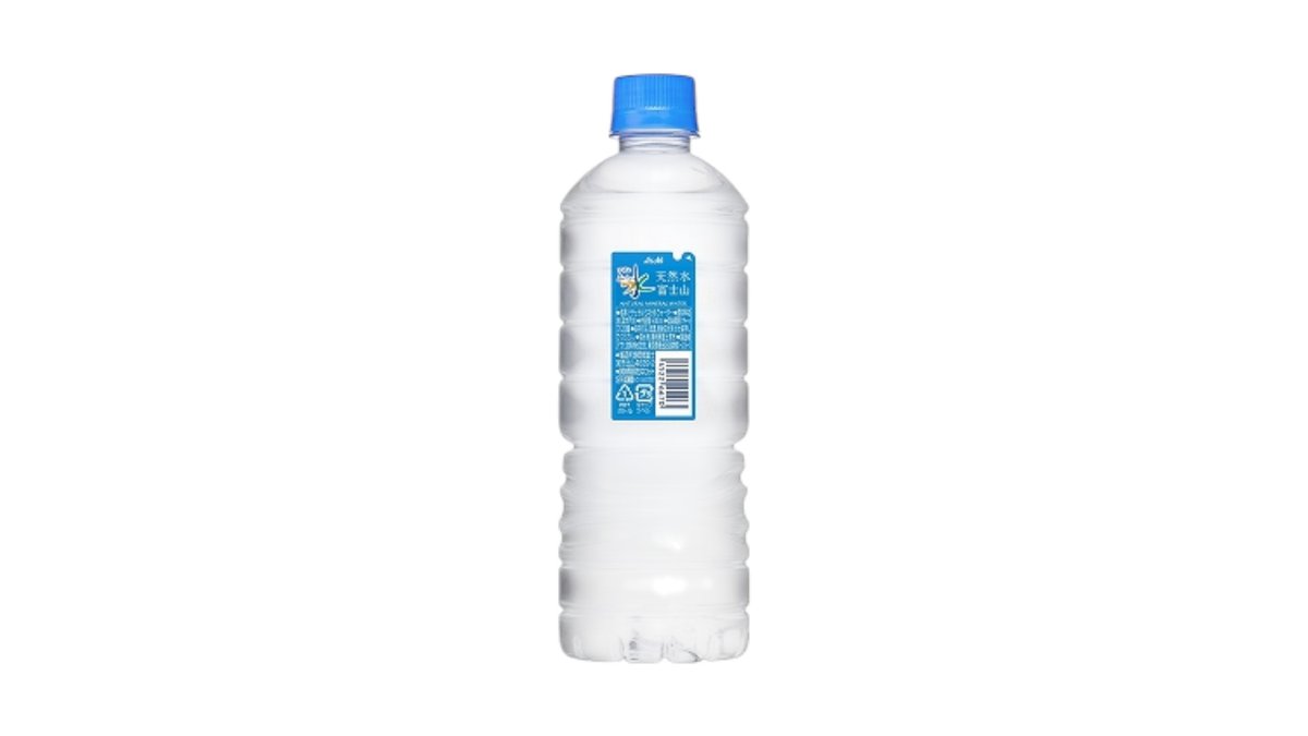 アサヒ飲料 おいしい水天然水 シンプルecoラベル 600ml | イオン登別店 | Wolt