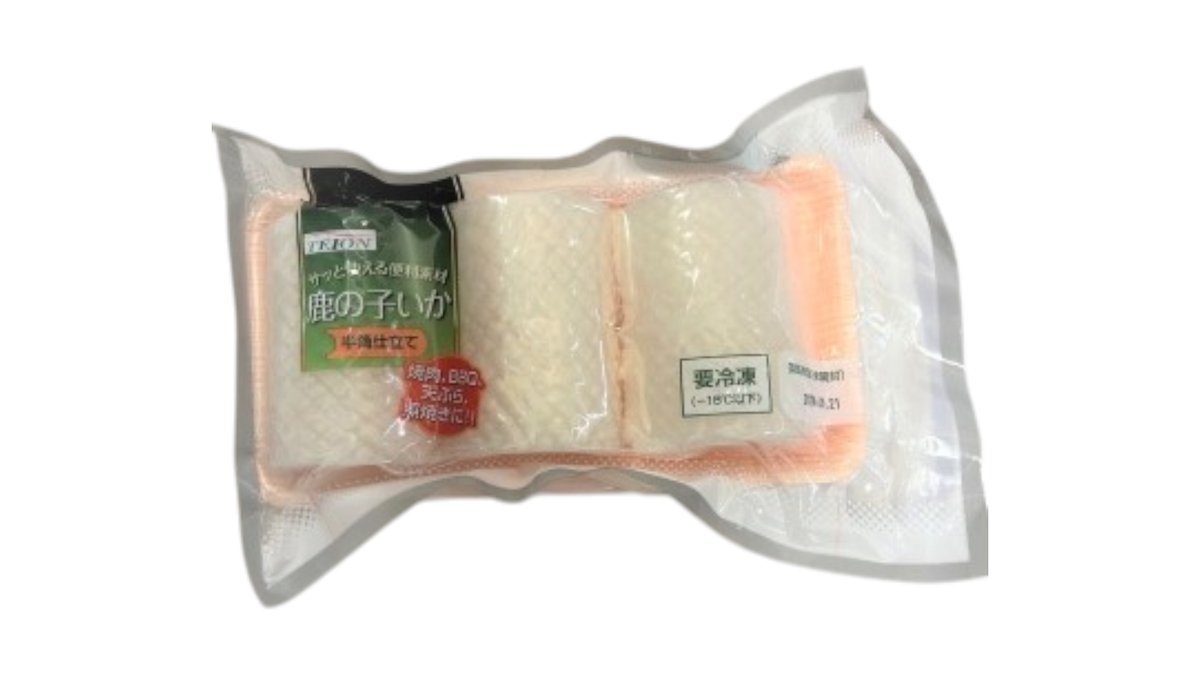 阪神低温 鹿の子いか 半筒仕立て(冷凍) 235g | イオン札幌桑園 | Wolt