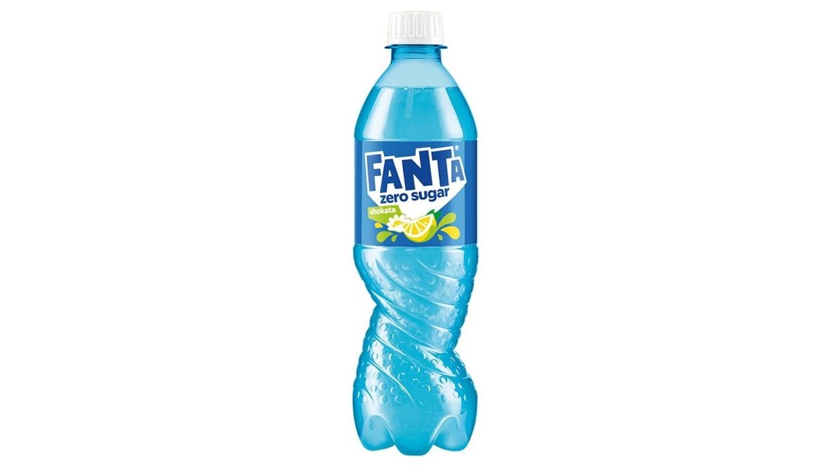 Fanta Zero Sugar Napój gazowany o smaku cytrynowym i kwiatu czarnego bzu 500 ml | Carrefour Plac ...