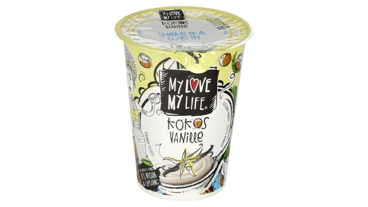Bio kokosov jogurt vanilija, My Love My Life (180 g) | SPAR Jesenice | Wolt
