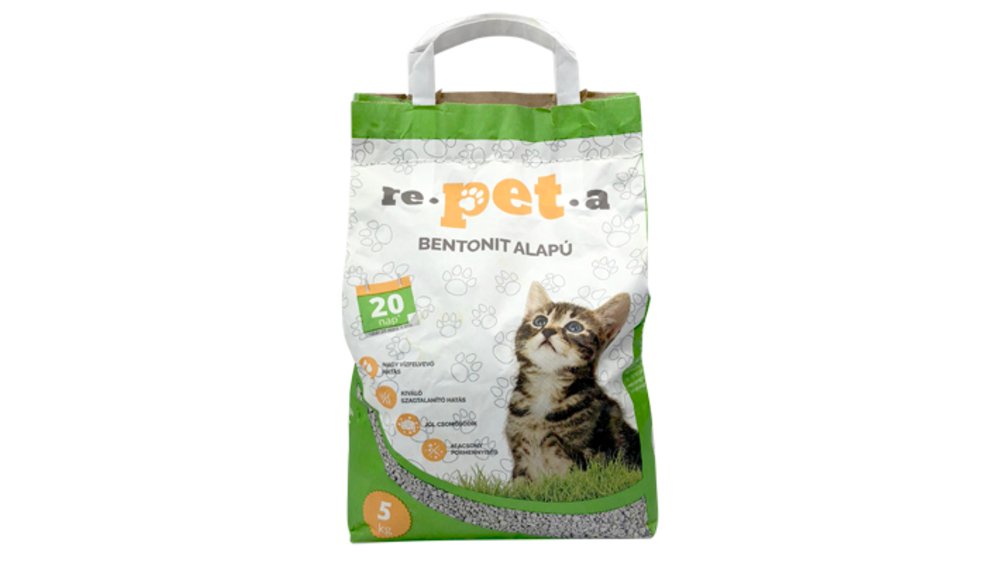 Repeta bentonit alapú macskaalom 5 kg | Állatkórház Állatpatika és Pet Shop | Nyíregyháza | Wolt