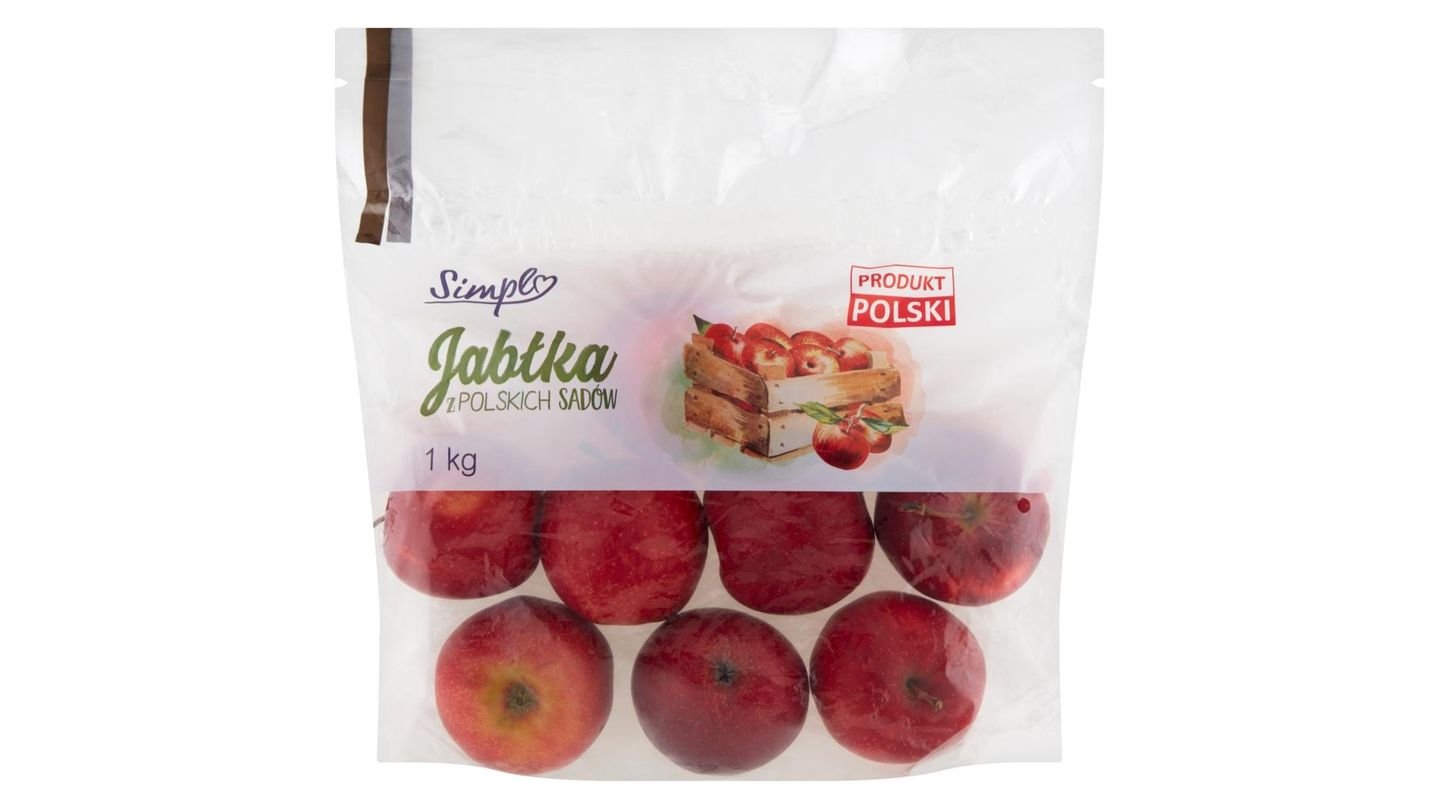 Simpl Jabłka z polskich sadów 1 kg | Carrefour Rembielińska | Wolt