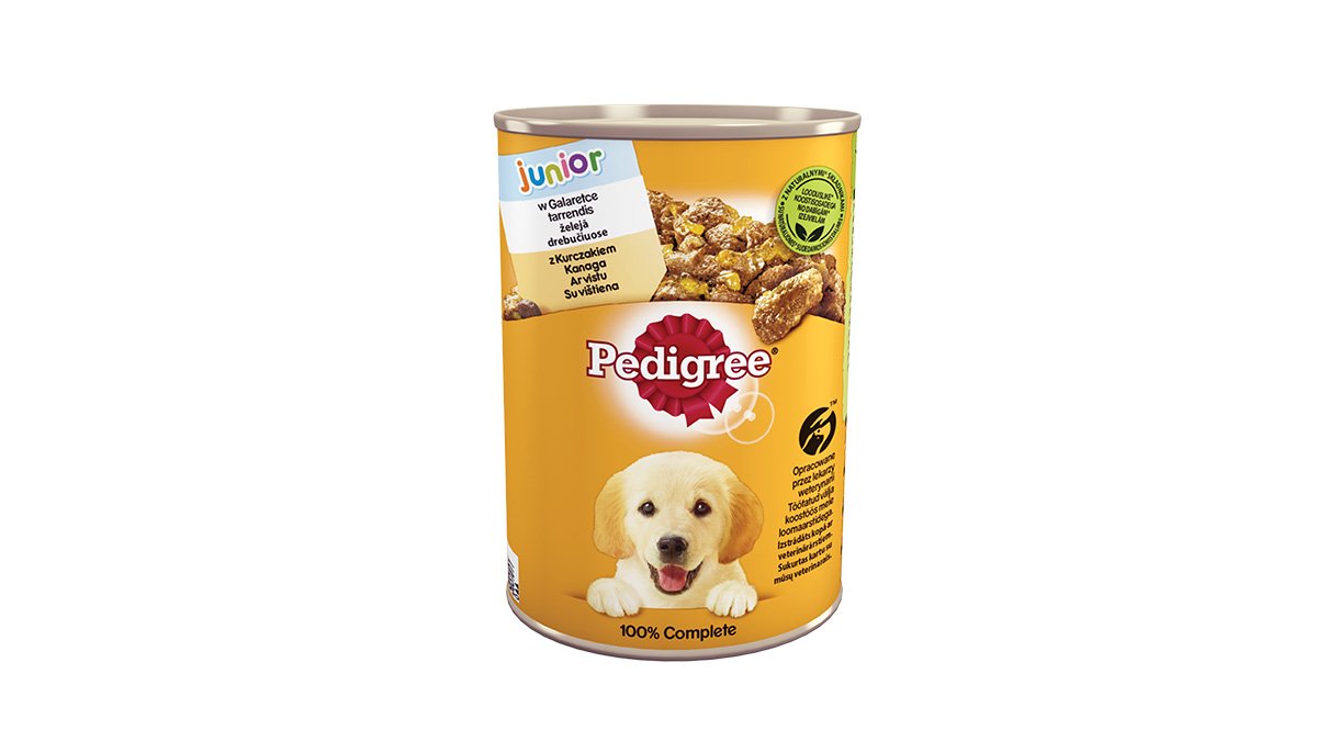 Pedigree Junior Pate Chicken in Jelly 400g Tin | Plus Discount Supermarket Havouza | Wolt