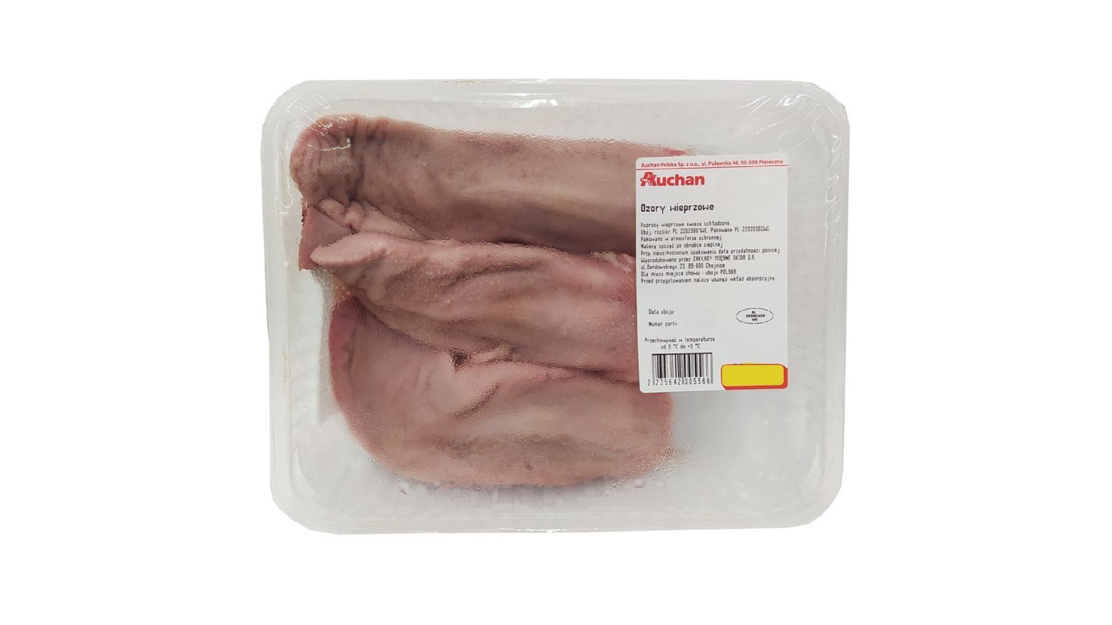 Auchan Ozory wieprzowe na wagę ok. 400 g | Auchan Szwajcarska | Wolt