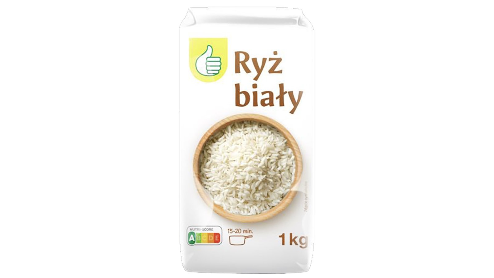 Auchan Ryż biały długi 1 kg | Auchan Broniewskiego | Wolt