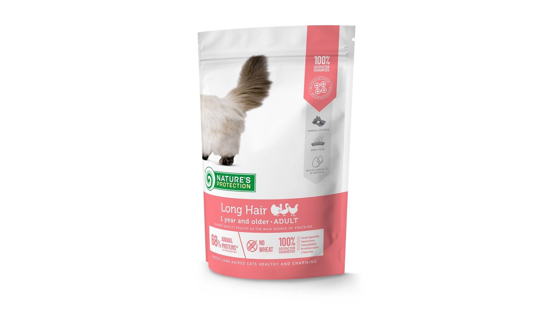 Natures Protection Cat Adult Long Hair Poultry 400g | ALPHAZOO Mosonmagyaróvár | Wolt