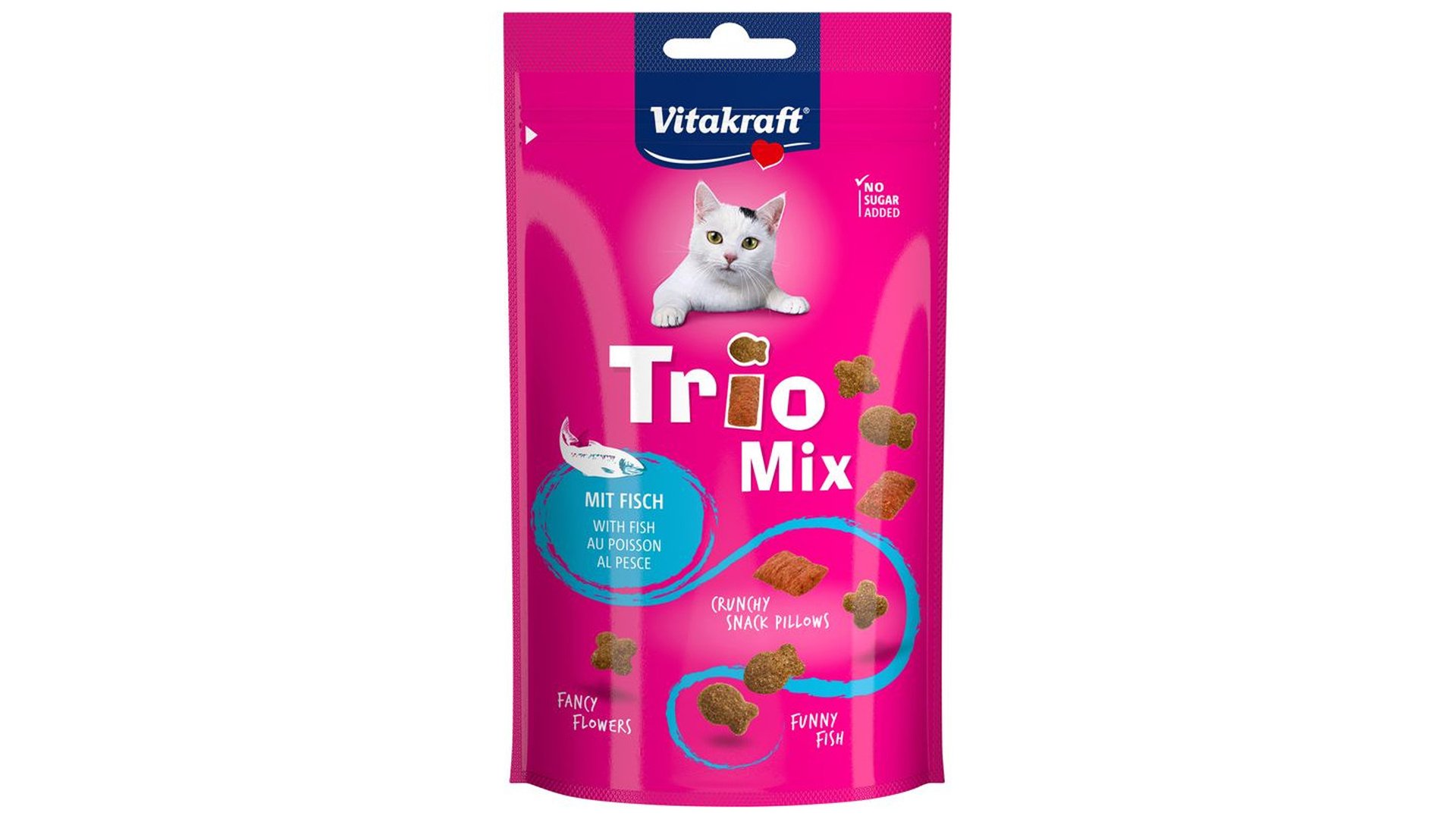 Vitakraft Trio Mix Macska Jutalomfalat Hallal 60g | ALPHAZOO Kecskemét | Wolt
