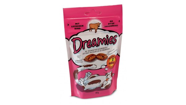 Dreamies Jutalomfalat Marha 60g | ALPHAZOO Nyíregyháza | Wolt