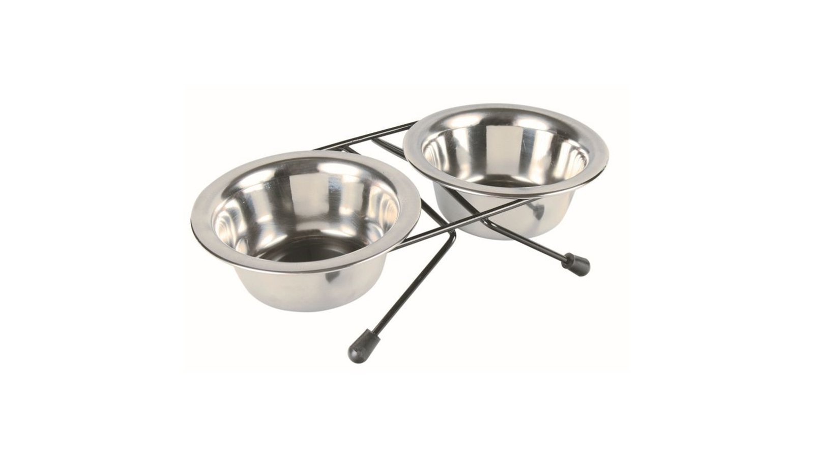Trixie tál szett fém állványon 2x0,2l/10cm | ALPHAZOO Kiskunhalas | Wolt