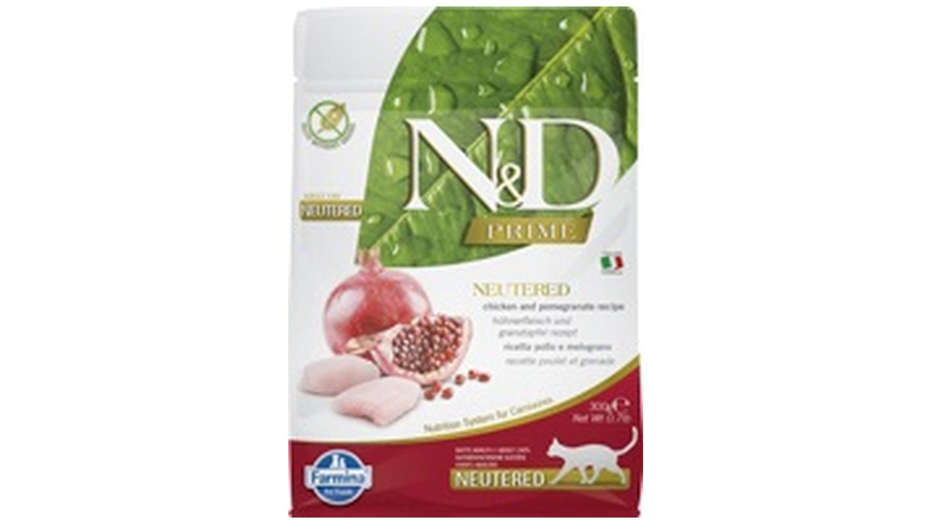 N&D Cat Prime csirke & gránátalma adult ivartalanított 300g | ALPHAZOO Mosonmagyaróvár | Wolt