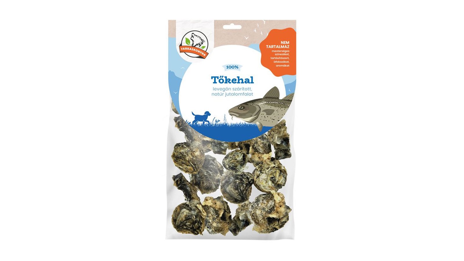 Farkaskonyha Tőkehal érme 100g | ALPHAZOO Kecskemét | Wolt