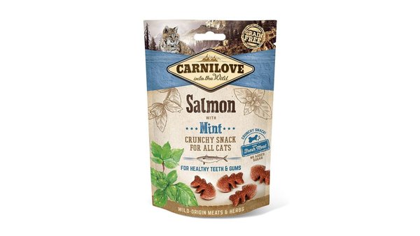 Carnilove Cat Jutalomfalat Crunchy Salmon&mint - Lazac mentával 50g | ALPHAZOO Kecskemét | Wolt