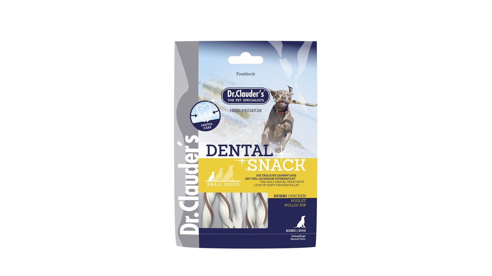 Dr.Clauders Dental Kacsa Small Breed jutalomfalat 80g | ALPHAZOO Kecskemét | Wolt