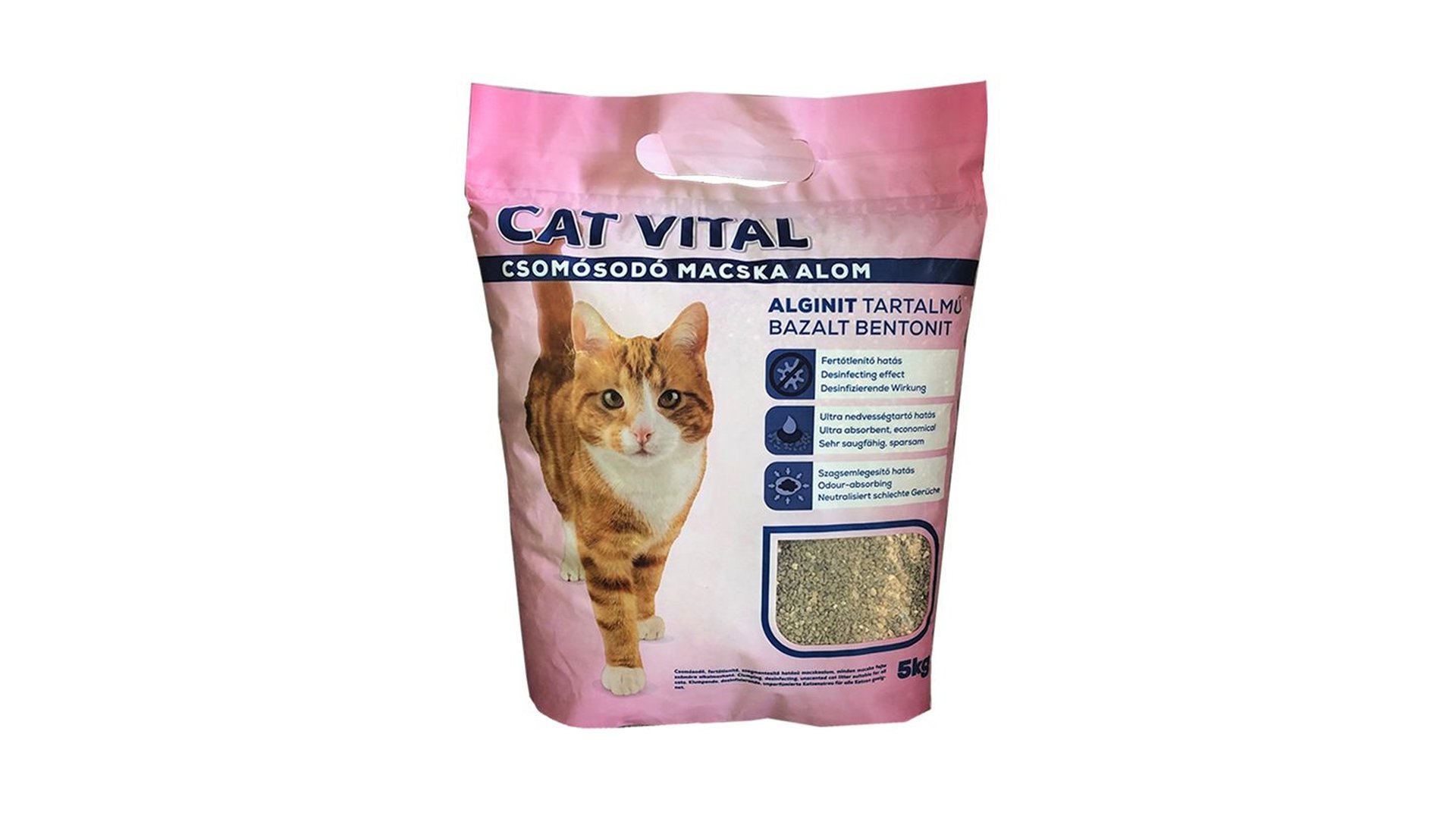 Cat Vital macskaalom alginit tartalmú bazalt bentonit 5kg | ALPHAZOO Nyíregyháza | Wolt