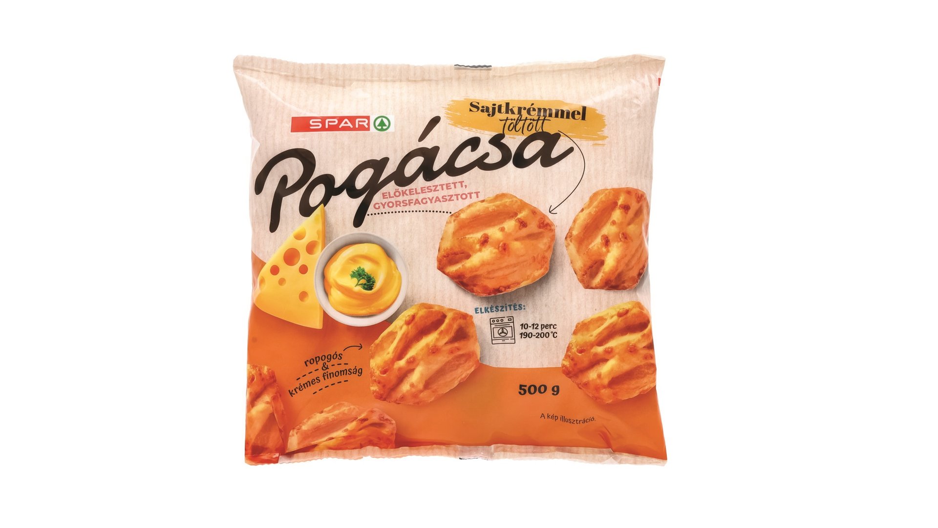 SPAR sajtos pogácsa 500 g fagyasztott | INTERSPAR | Tatabánya, Győri út | Wolt