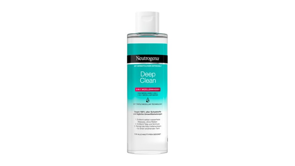 Neutrogena Deep Clean 3in1 Mizellenwasser | Budni St Georg | Wolt