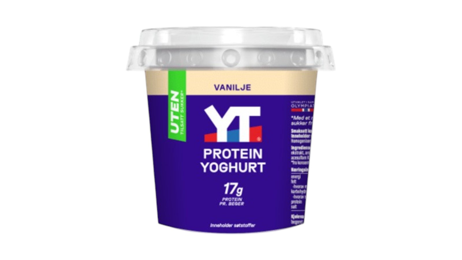 Yt Proteinyoghurt Vanilje 180G Tine | MENY Vika | Wolt