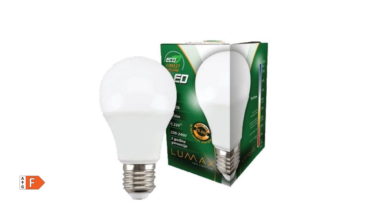 LUMAX ECO LUME27-12W 6500K LED sijalica | Gigatron Kruševac G-24 | Wolt