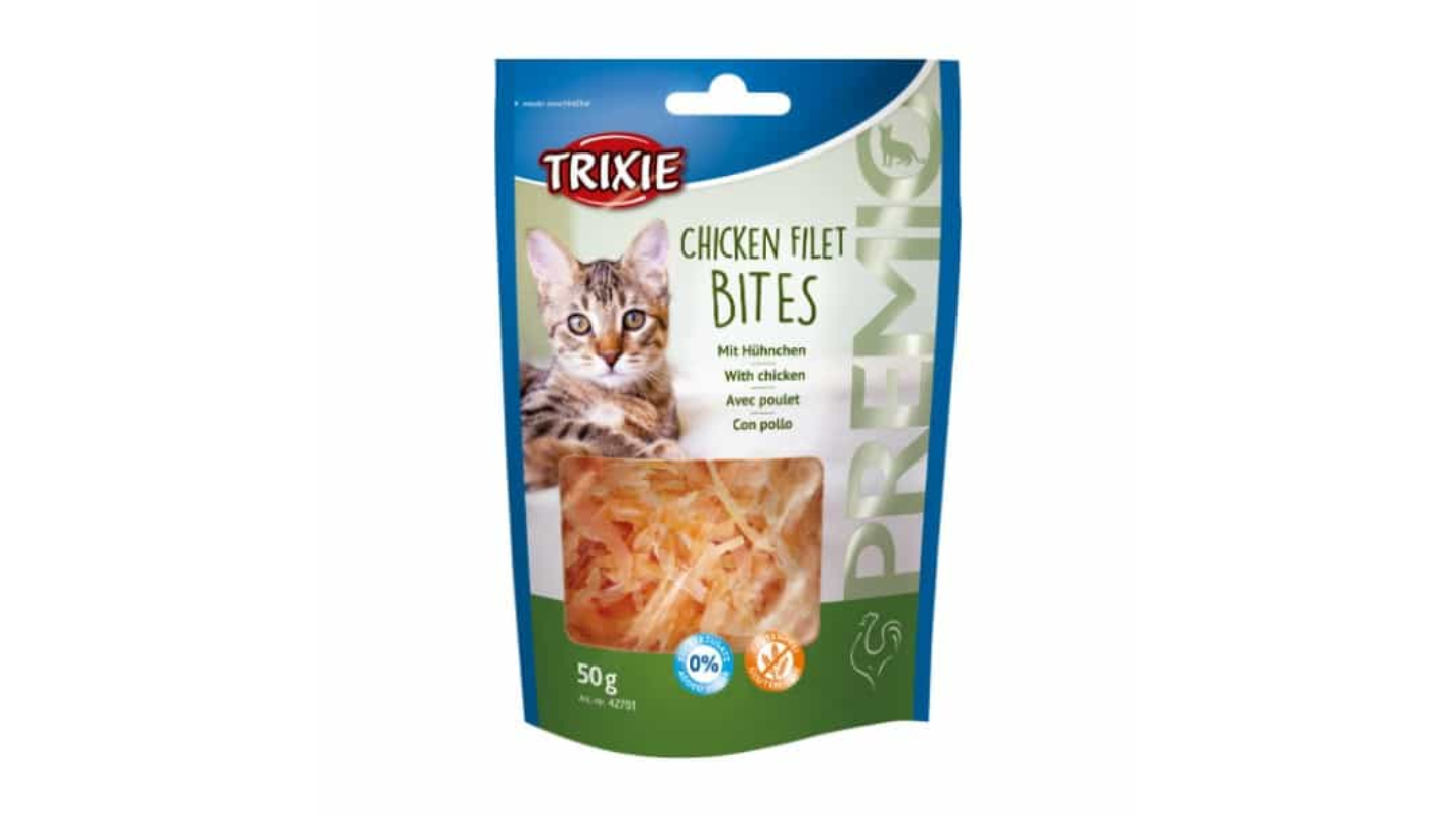 TRIXIE PILEĆI FILETI 50g - POSLASTICA ZA MACE | Happy Dog Club | Wolt