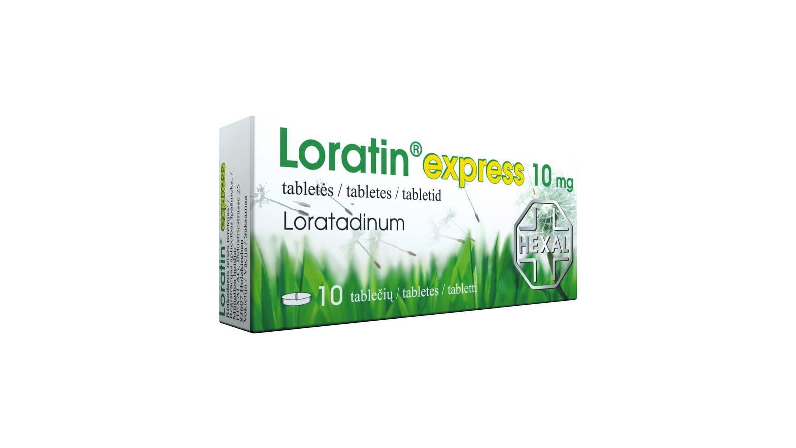 Loratin express 10 mg tabletės N10 | BENU naktinė vaistinė (Žemaičių g.) | Wolt