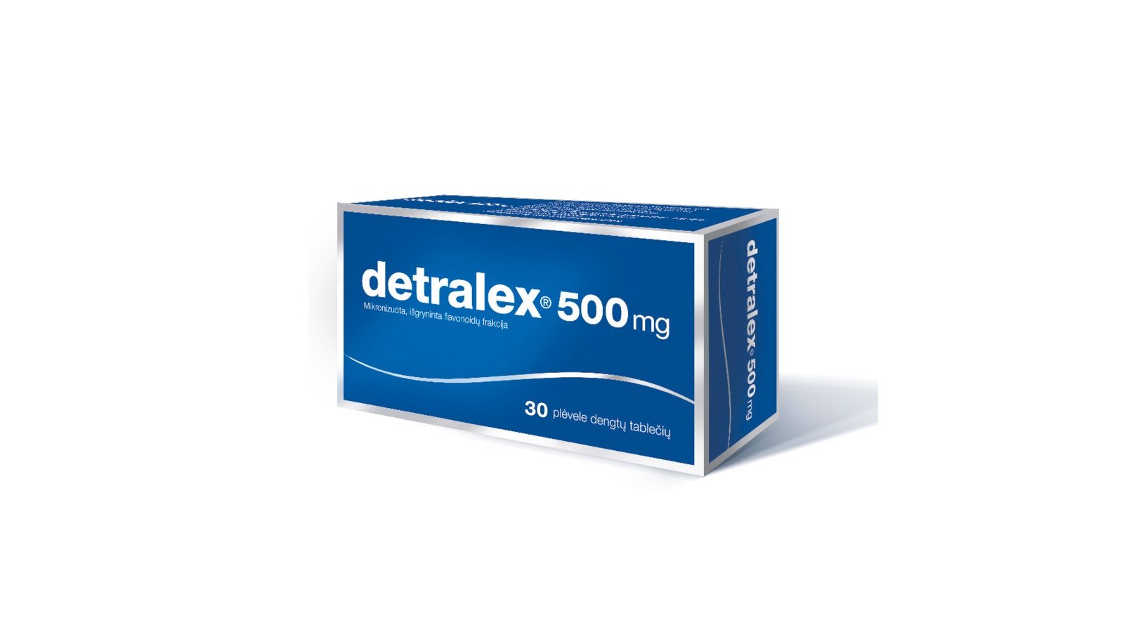 Detralex 500 mg plėvele dengtos tabletės N30 | BENU vaistinė (Estų g.) | Wolt