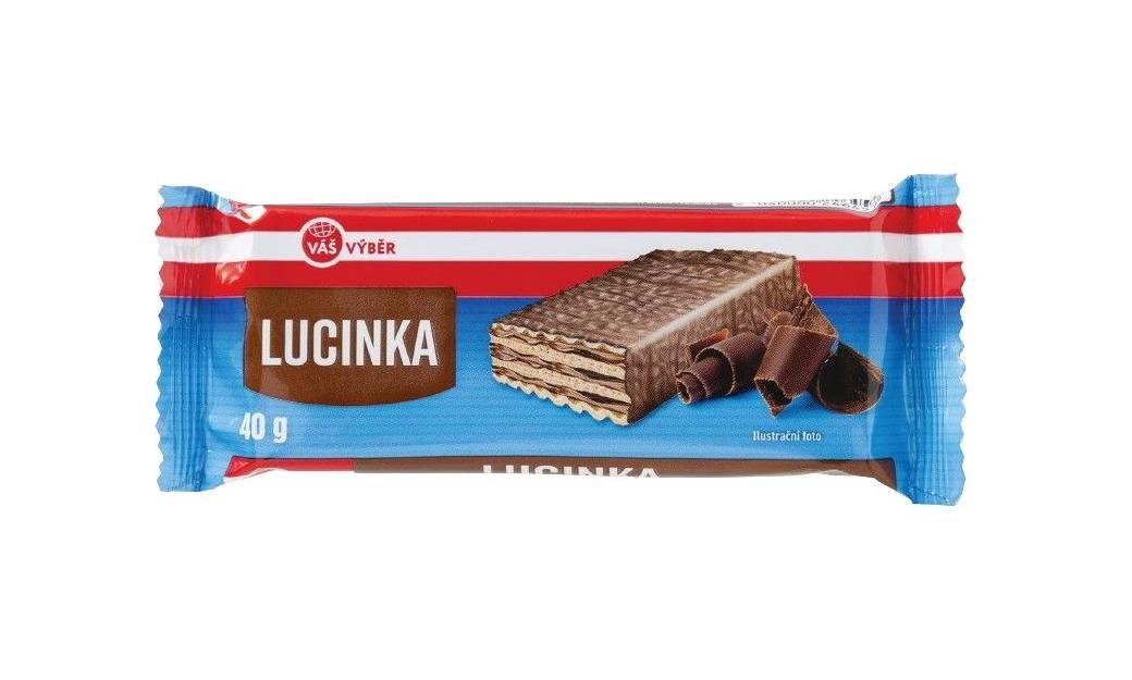 Váš Výběr Lucinka čokoládová 40g | Globus hypermarket Opava | Wolt