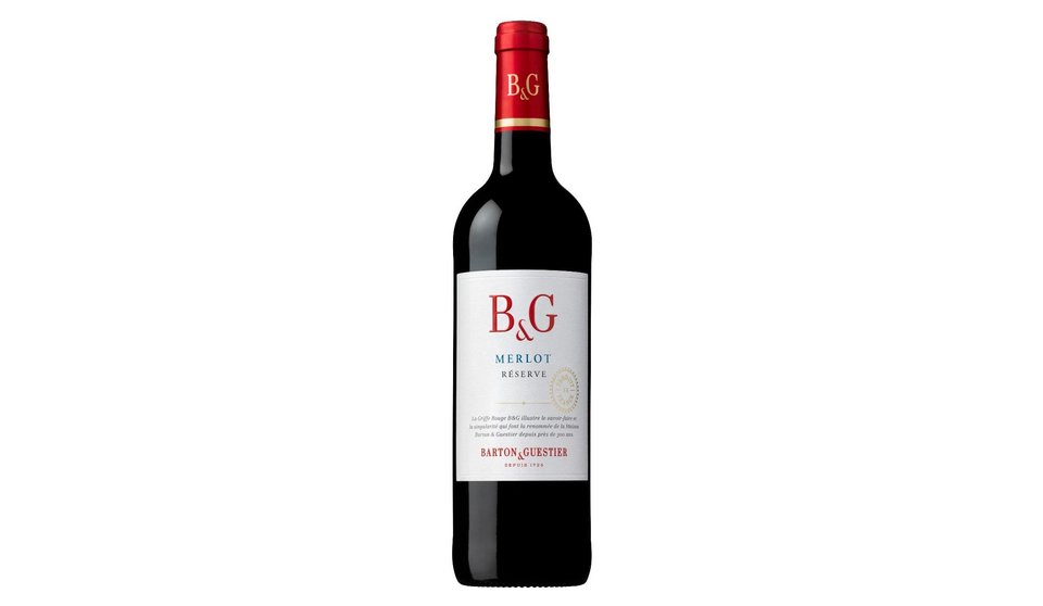 B&G Merlot Reserve IGP 0,75l | Globus hypermarket Olomouc | Wolt