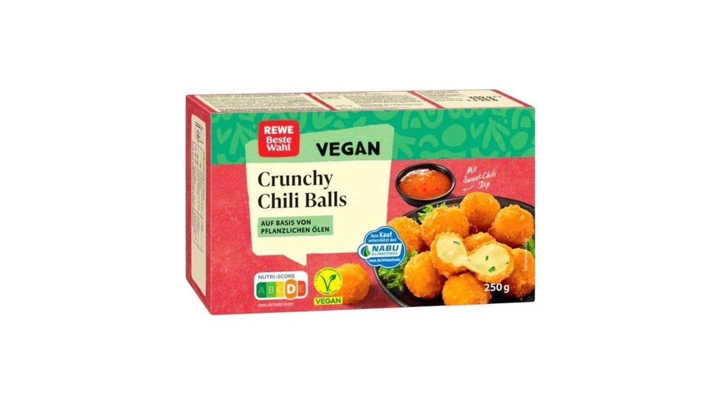 REWE Beste Wahl Crunchy Chili Balls vegan, 250 g | REWE Michael Roth ohG | Wolt