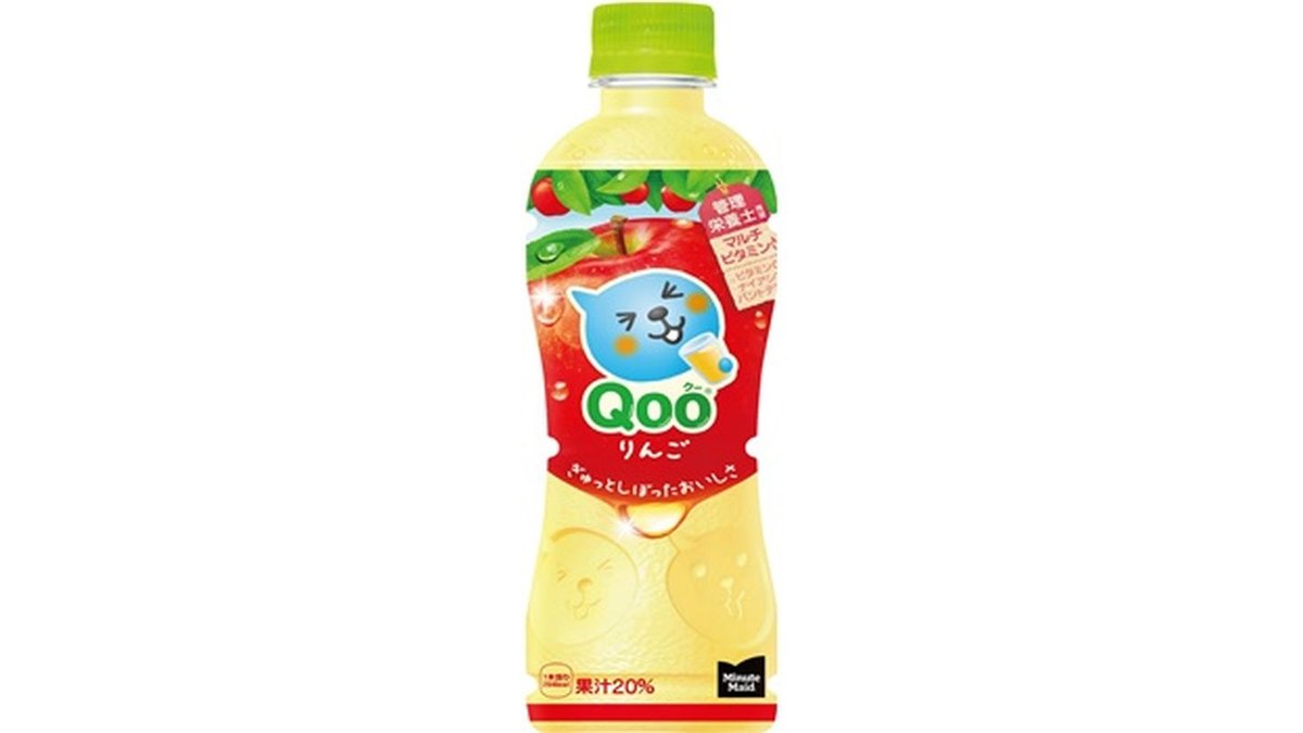 コカ・コーラ ミニッツメイドQooりんご 425ml | マックスバリュ盛岡駅前北通店 イオン東北 | Wolt