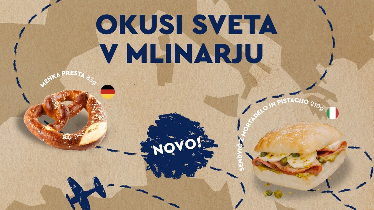 Mlinar Litostrojska | Wolt | Dostava | Ljubljana