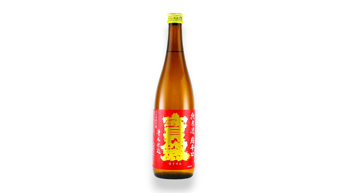 宝剣 純米酒超辛口720ml | 蔵酒の明治屋 | Wolt