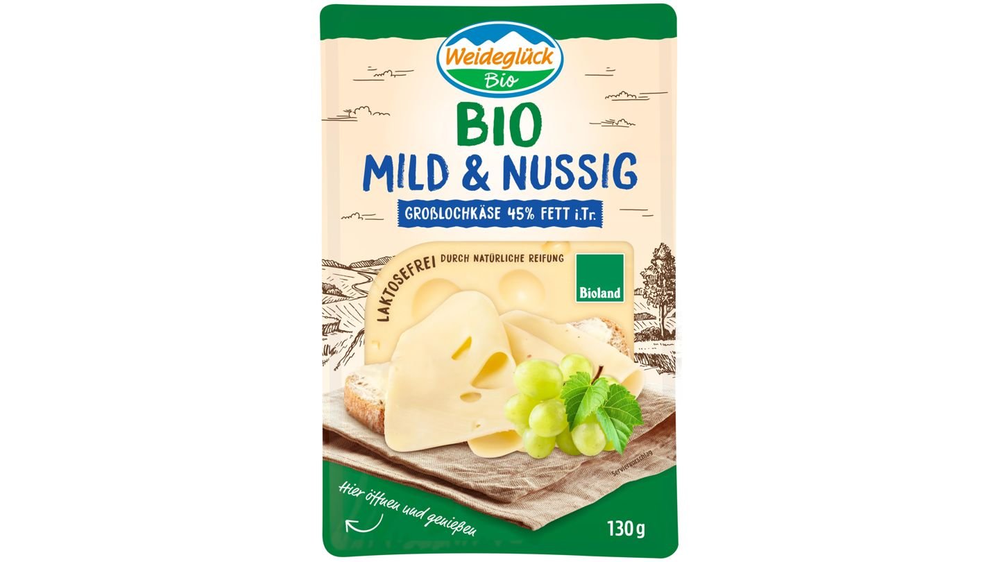 Weideglück Schnittkäse Mild Nussig, 130 g | EDEKA Essberg | Wolt