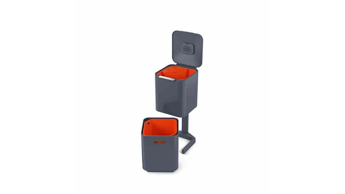 Totem Compact Waste Separation Unit, Graphite, 40l | BigMat | Wolt
