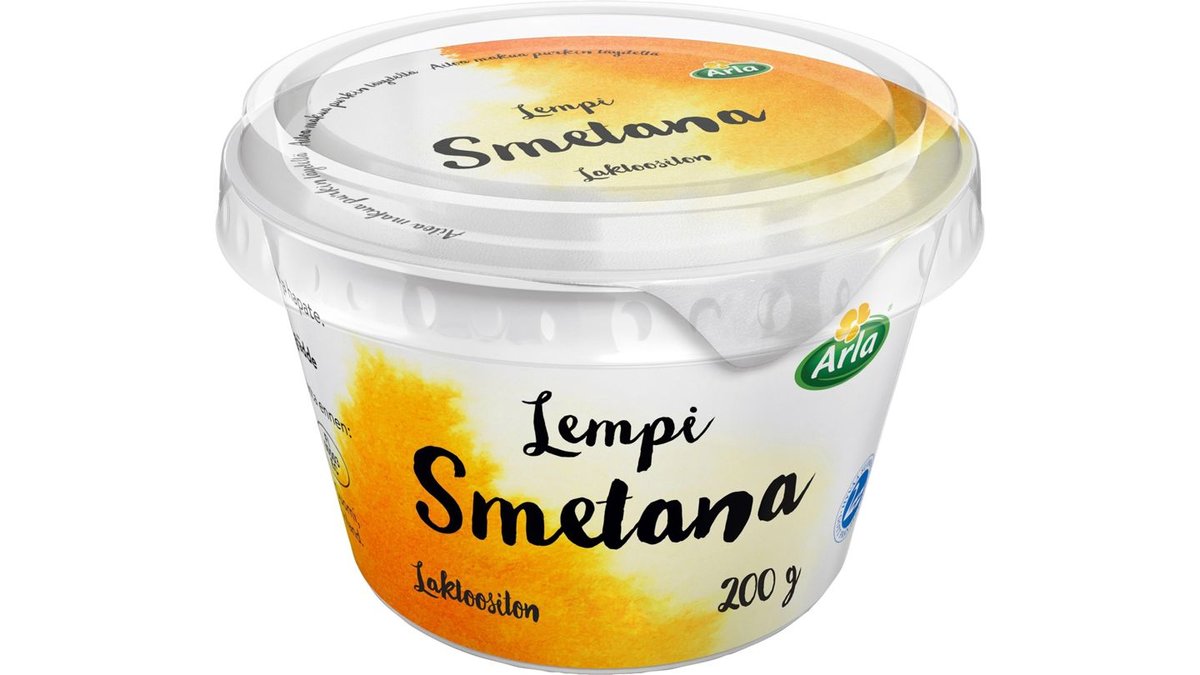 ** Arla Lempi laktoositon Smetana 200g | Wolt Market Joensuu | Wolt
