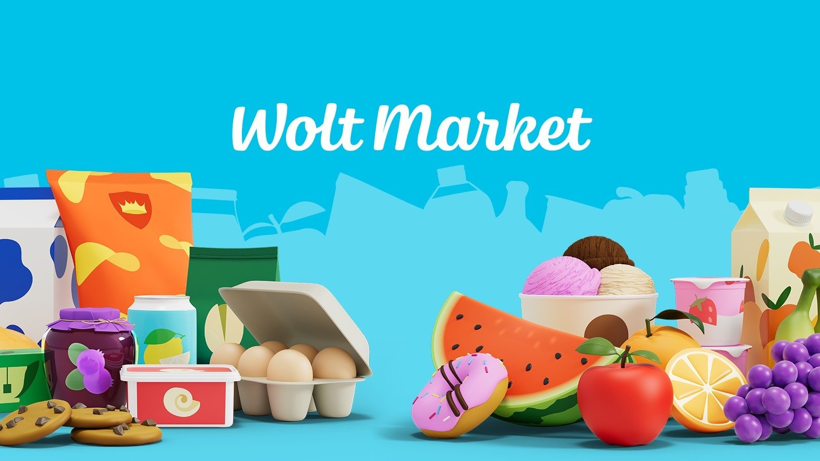 Wolt Market stores 🍎🥖🧀 | Budapest | 30-min delivery | Wolt