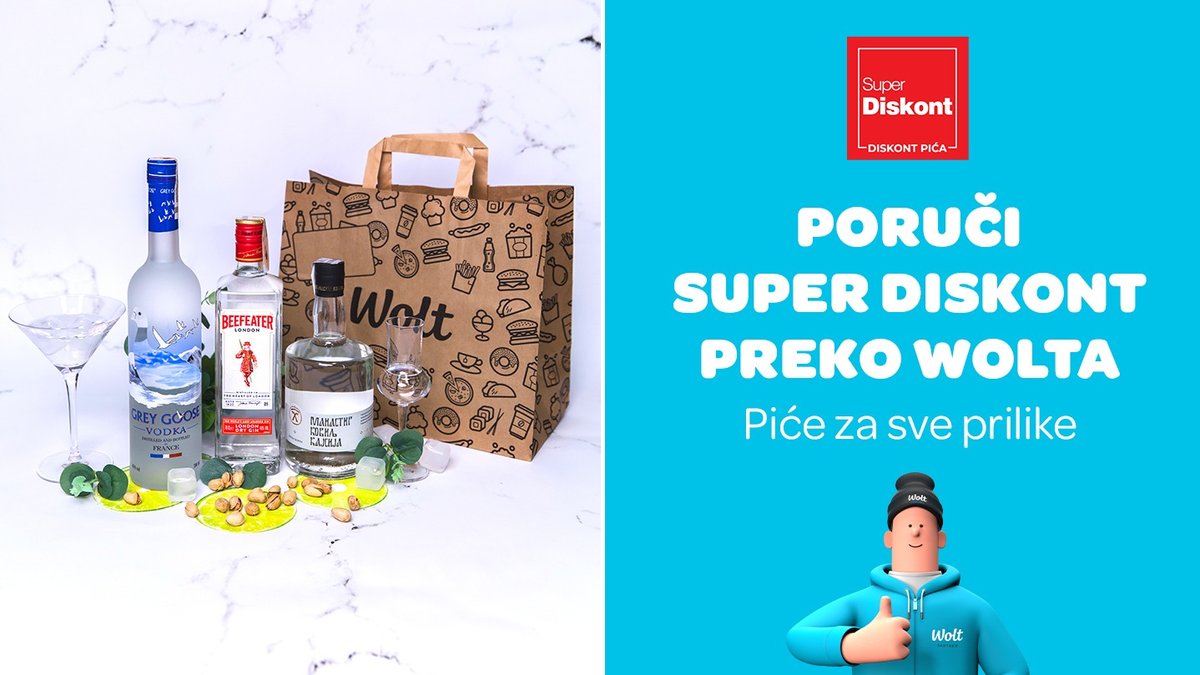 Super Diskont Pića Sarajevska | Wolt | Delivery | Belgrade