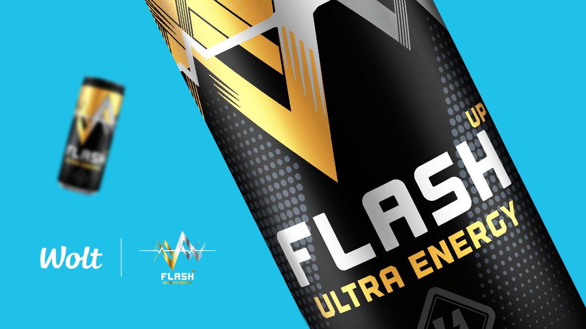 Free Flash Up Ultra Energy drink with Wolt | Wolt