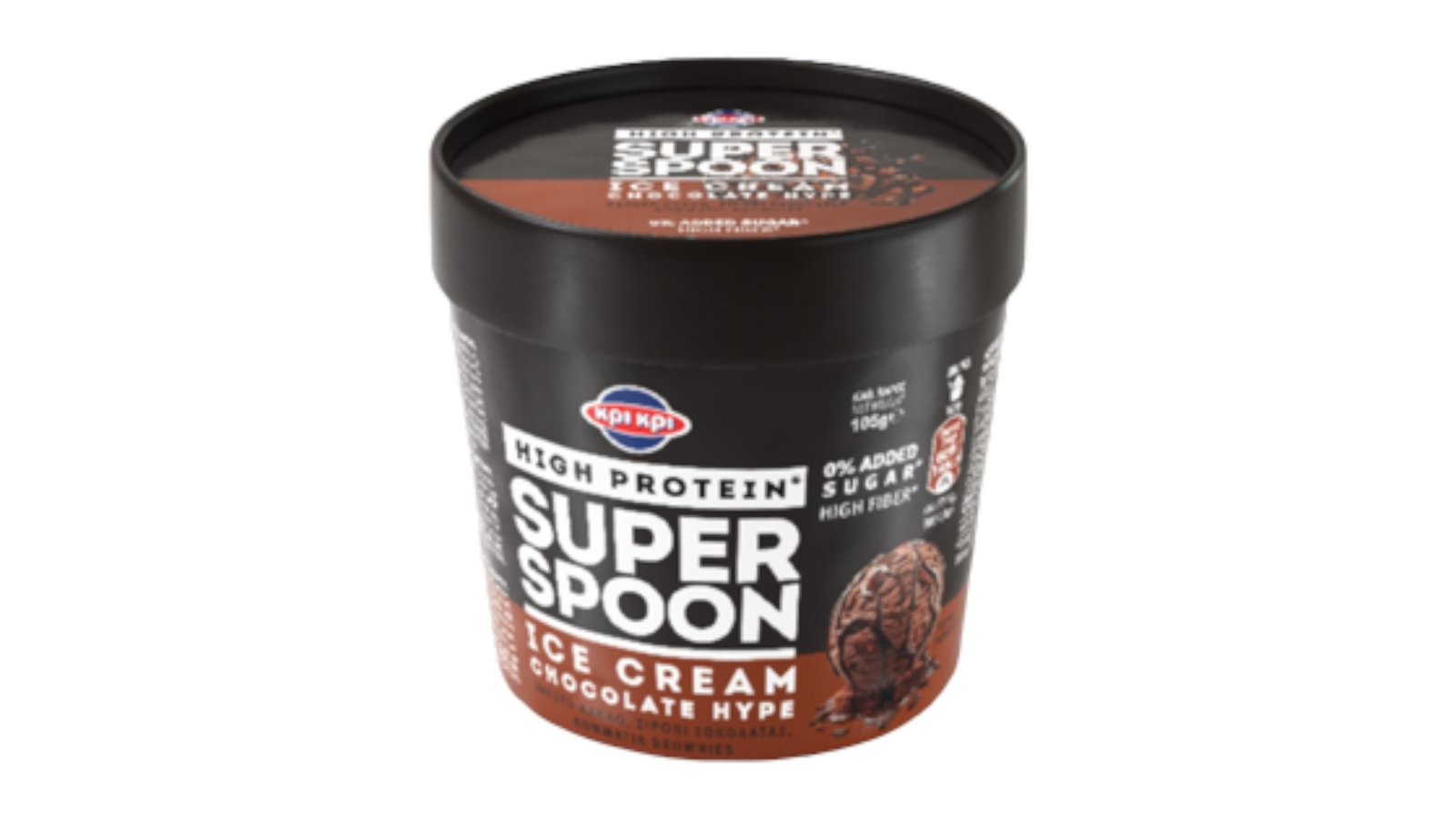Kri Kri Super Spoon 0% Added Sugar Ice Cream Chocolate Hype 105g | Wolt Market Nicosia Central ...