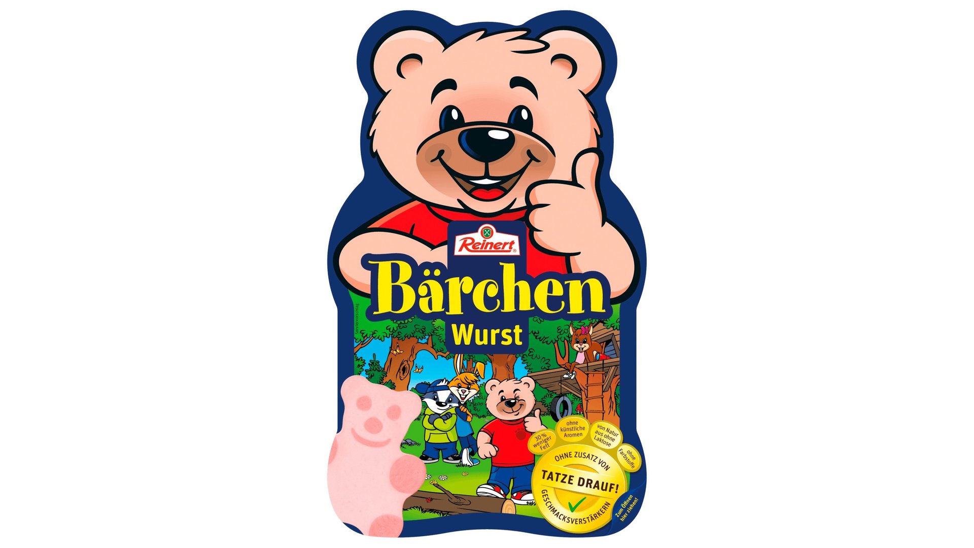Reinert Bärchenwurst Mortadella, 115 g | Wolt Market Eimsbüttel | Wolt